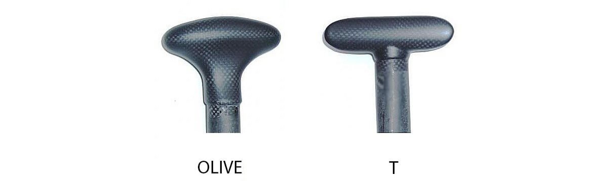 Les différents types de pagaie